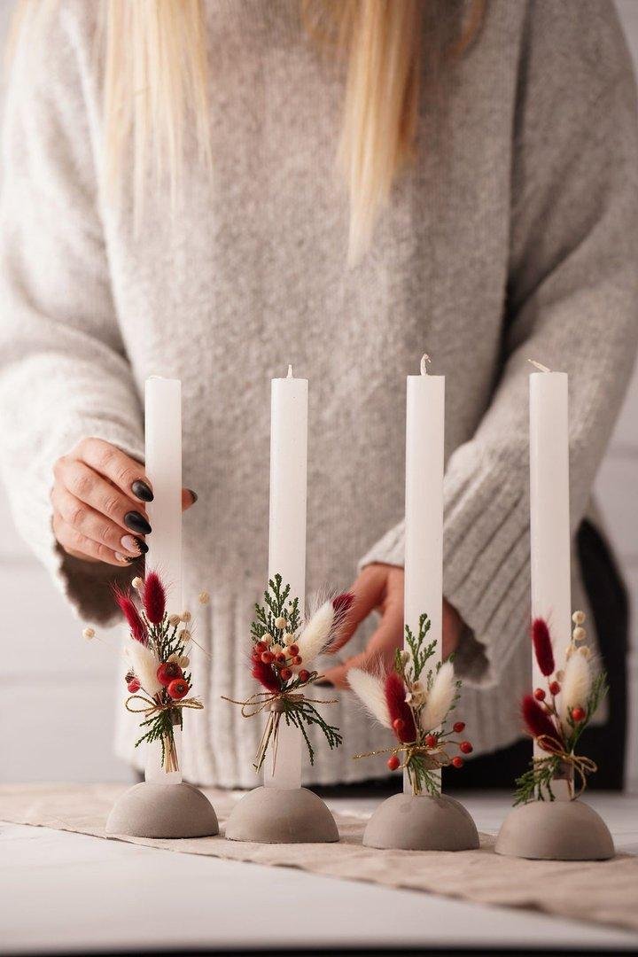 Ne veš, kaj z napol pogorelimi adventnimi svečkami? Naredi TO! (super ...