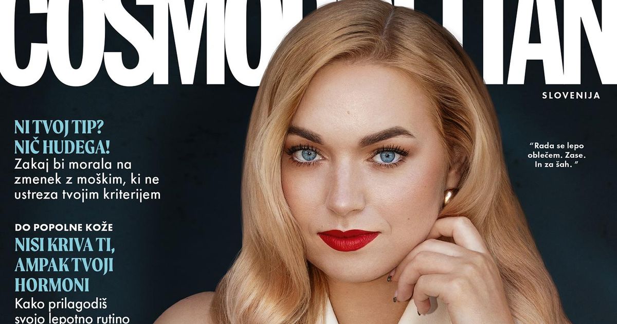 Prav posebna nova številka revije COSMOPOLITAN: Naslovnico krasi naša ...