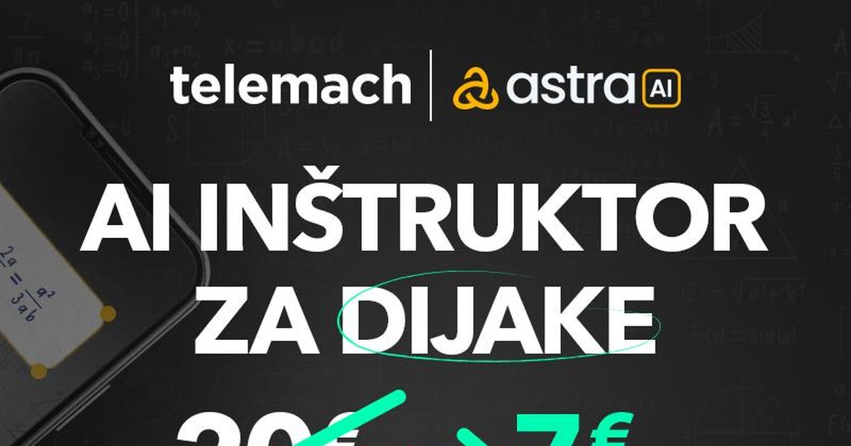 Telemach se približuje mladim in svoj portfelj krepi s platformo Astra AI - Lifestyle ...